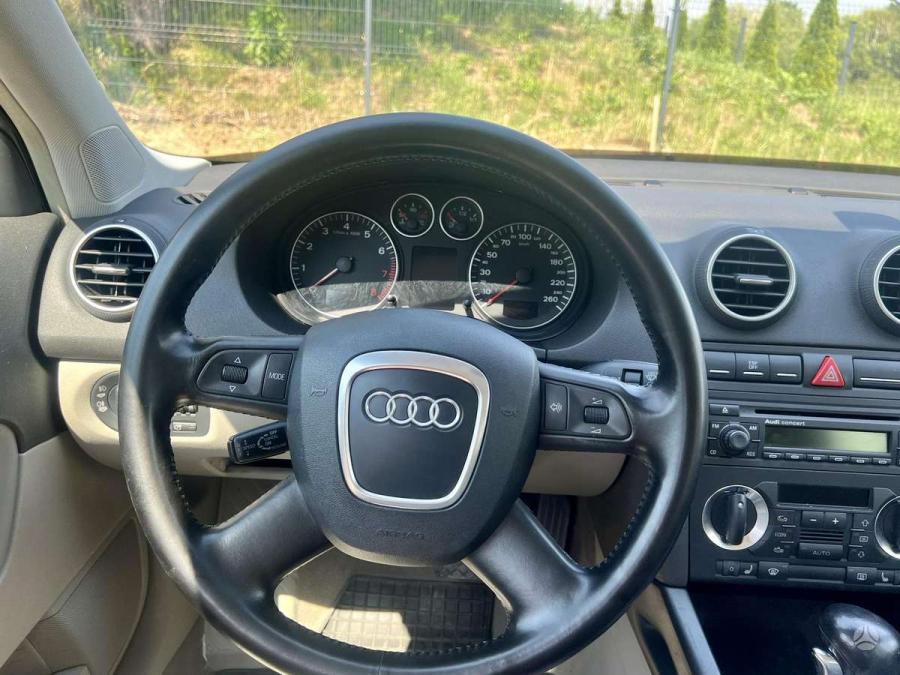Pelēks Audi A3 2005 Viļņa, ar dzinēja tilpumu 1.98 L un nobraukumu 210 tūkst. km par 2550 €, foto 14 vietnē AUTOMOTO.COM.LV