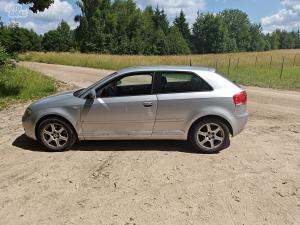 Grey Audi A3 2005 in Kaunas, with an engine capacity of 2.00 L and mileage of 257 thousand km for 1100 €, photo 3 on AUTOMOTO.COM.LV