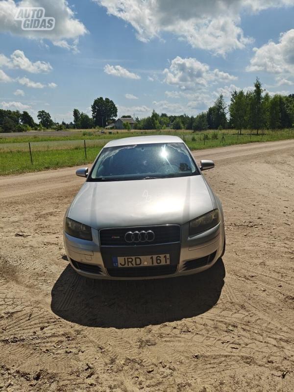 Grey Audi A3 2005 in Kaunas, with an engine capacity of 2.00 L and mileage of 257 thousand km for 1100 €, photo 5 on AUTOMOTO.COM.LV