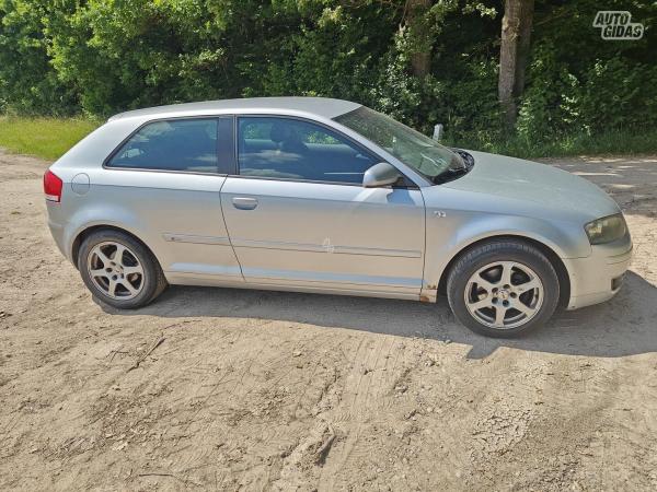Grey Audi A3 2005 in Kaunas, with an engine capacity of 2.00 L and mileage of 257 thousand km for 1100 €, photo 7 on AUTOMOTO.COM.LV