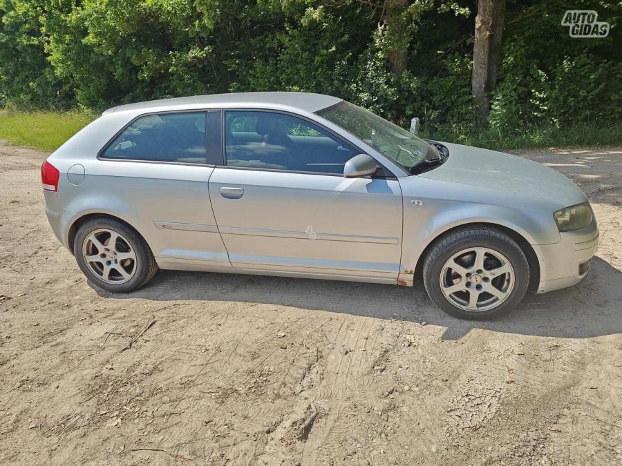Grey Audi A3 2005 in Kaunas, with an engine capacity of 2.00 L and mileage of 257 thousand km for 1100 €, photo 8 on AUTOMOTO.COM.LV