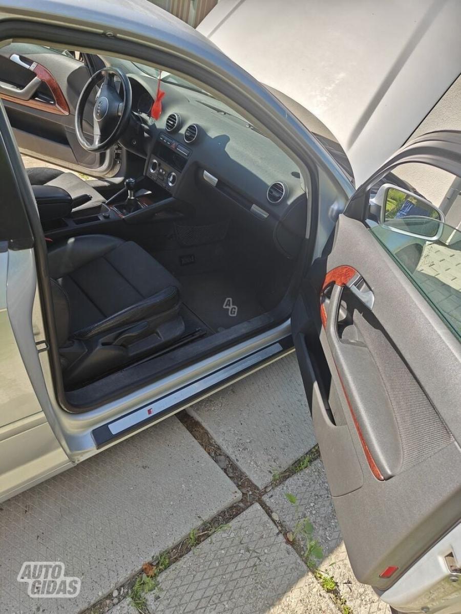 Grey Audi A3 2005 in Kaunas, with an engine capacity of 2.00 L and mileage of 257 thousand km for 1100 €, photo 12 on AUTOMOTO.COM.LV