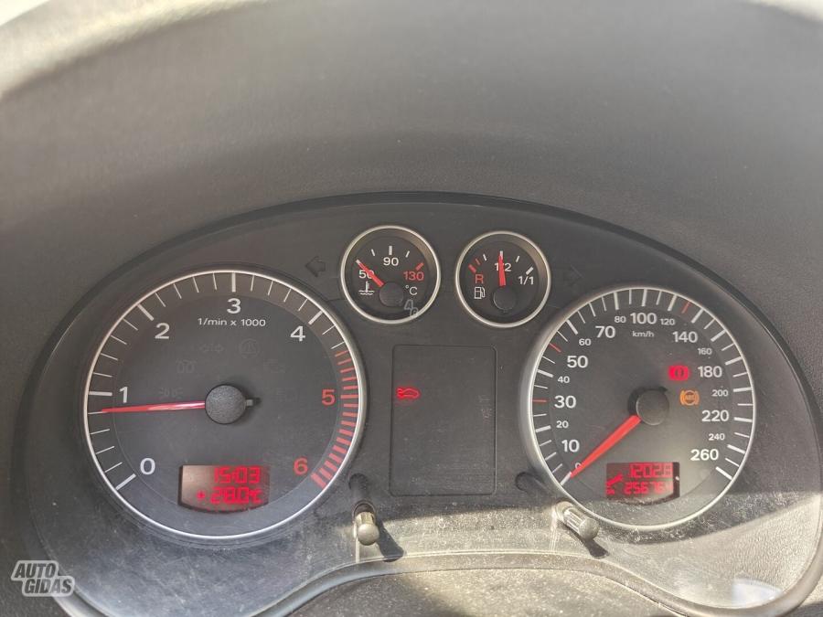 Grey Audi A3 2005 in Kaunas, with an engine capacity of 2.00 L and mileage of 257 thousand km for 1100 €, photo 18 on AUTOMOTO.COM.LV