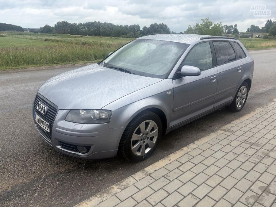 Pelēks Audi A3 2005 Lazdijai, ar dzinēja tilpumu 1.90 L un nobraukumu 239 tūkst. km par 2850 €, foto 3 vietnē AUTOMOTO.COM.LV
