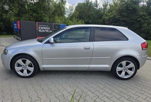Grey Audi A3 2005 in Panevezys, with an engine capacity of 1.90 L and mileage of 318 thousand km for 1699 €, photo 3 on AUTOMOTO.COM.LV