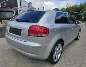 Grey Audi A3 2005 in Panevezys, with an engine capacity of 1.90 L and mileage of 318 thousand km for 1699 €, photo 6 on AUTOMOTO.COM.LV