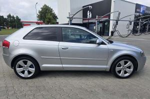 Grey Audi A3 2005 in Panevezys, with an engine capacity of 1.90 L and mileage of 318 thousand km for 1699 €, photo 7 on AUTOMOTO.COM.LV