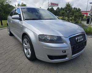 Grey Audi A3 2005 in Panevezys, with an engine capacity of 1.90 L and mileage of 318 thousand km for 1699 €, photo 8 on AUTOMOTO.COM.LV