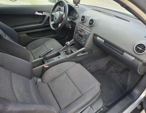 Grey Audi A3 2005 in Panevezys, with an engine capacity of 1.90 L and mileage of 318 thousand km for 1699 €, photo 11 on AUTOMOTO.COM.LV