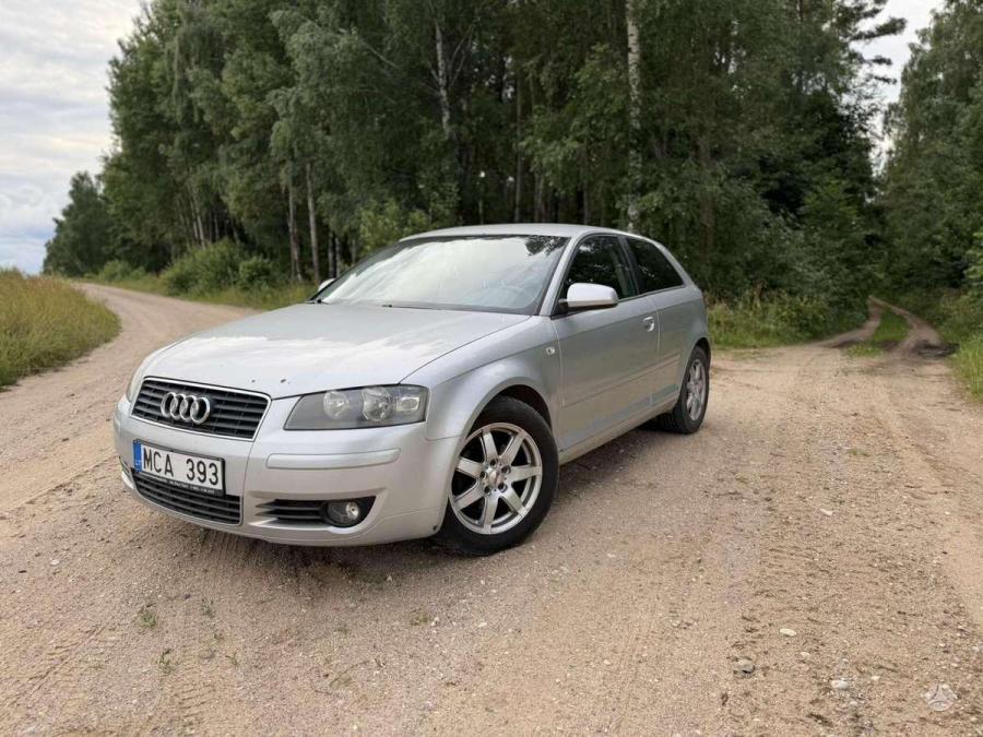 Серый Ауди А3 2005 в Шальчининкай, объемом двигателя 1.97 л и пробегом 302 тыс. км за 1650 €, фото 3 на AUTOMOTO.COM.LV