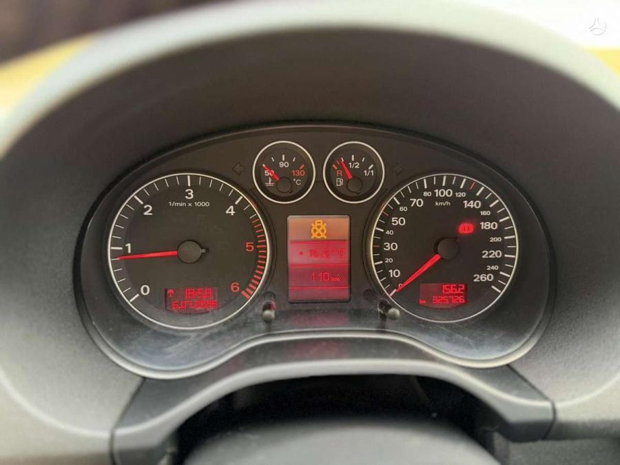 Серый Ауди А3 2005 в Шальчининкай, объемом двигателя 1.97 л и пробегом 302 тыс. км за 1650 €, фото 13 на AUTOMOTO.COM.LV