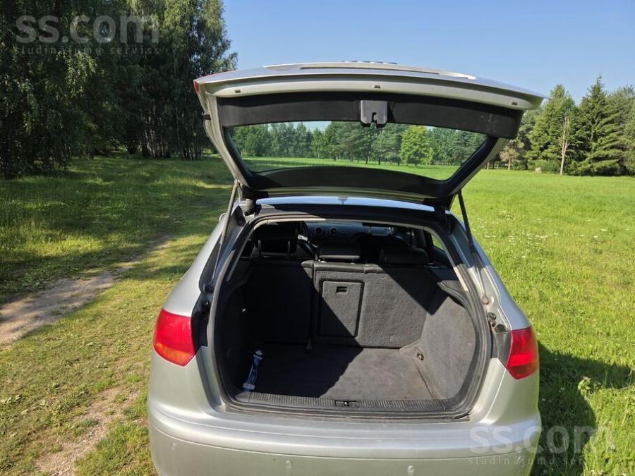 Серый Ауди А3 2005 в Елгава, объемом двигателя 2.00 л и пробегом 410 тыс. км за 2000 €, фото 6 на AUTOMOTO.COM.LV