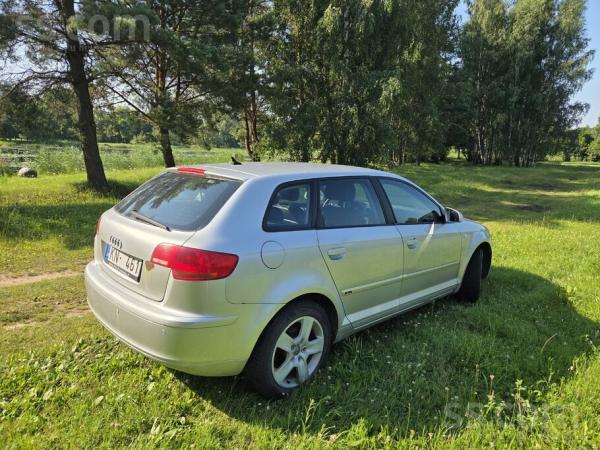 Pelēks Audi A3 2005 Jelgava, ar dzinēja tilpumu 2.00 L un nobraukumu 410 tūkst. km par 2000 €, foto 6 vietnē AUTOMOTO.COM.LV
