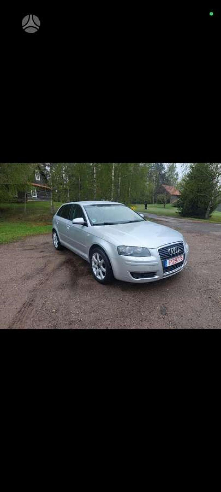 Grey Audi A3 2005 in Ignalina, with an engine capacity of 2.00 L and mileage of 260 thousand km for 2550 €, photo 3 on AUTOMOTO.COM.LV