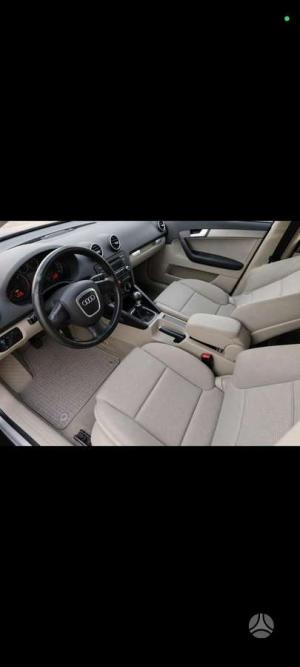 Grey Audi A3 2005 in Ignalina, with an engine capacity of 2.00 L and mileage of 260 thousand km for 2550 €, photo 8 on AUTOMOTO.COM.LV