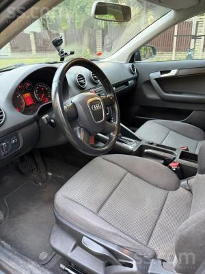 Pelēks Audi A3 2005 Rīga, ar dzinēja tilpumu 1.60 L un nobraukumu 226 tūkst. km par 4000 €, foto 9 vietnē AUTOMOTO.COM.LV