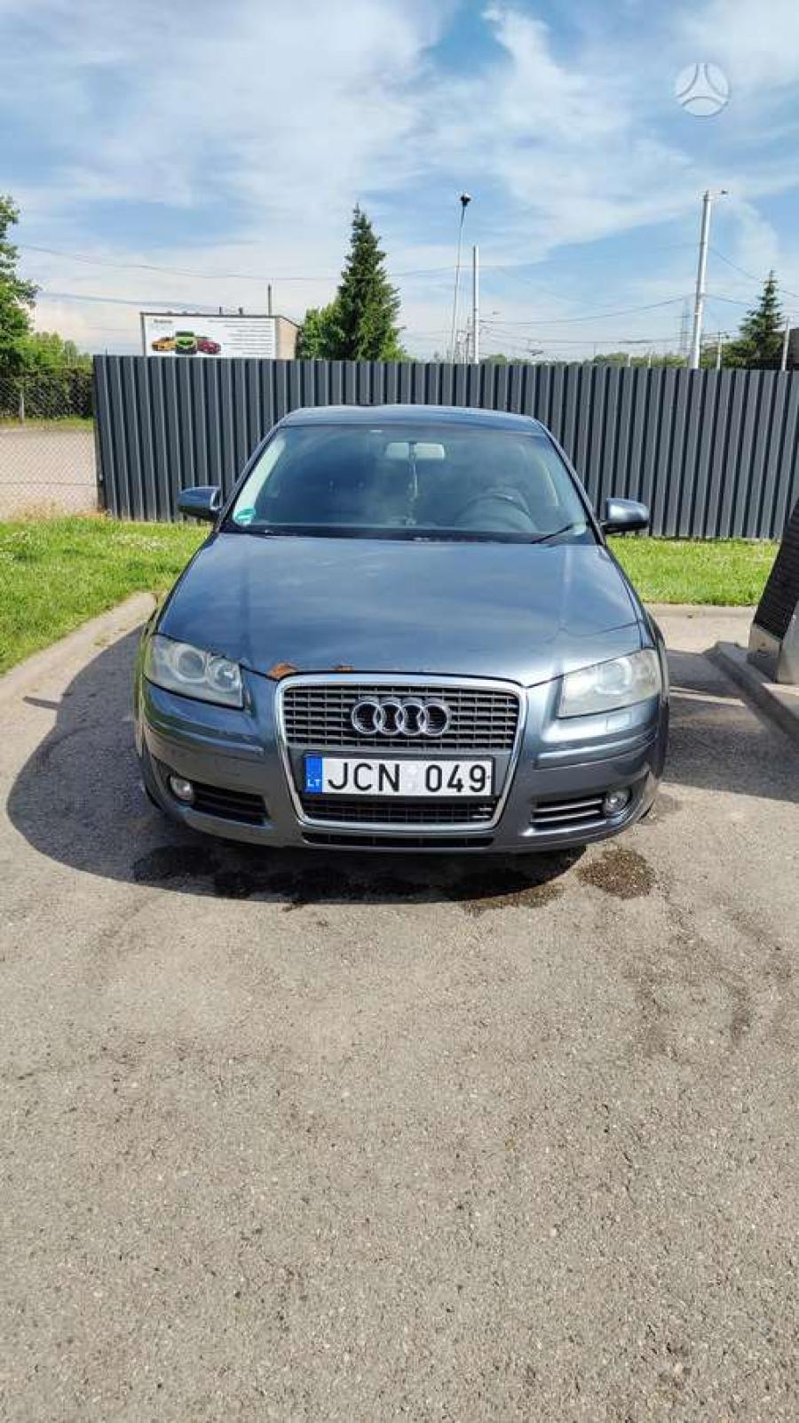 Pelēks Audi A3 2005 Kauņa, ar dzinēja tilpumu 1.97 L un nobraukumu 326 tūkst. km par 1750 €, foto 1 vietnē AUTOMOTO.COM.LV
