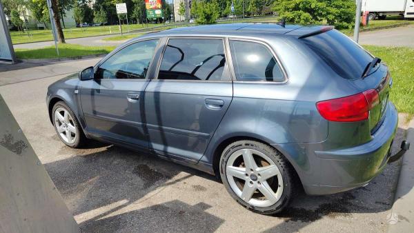 Pelēks Audi A3 2005 Kauņa, ar dzinēja tilpumu 1.97 L un nobraukumu 326 tūkst. km par 1750 €, foto 6 vietnē AUTOMOTO.COM.LV