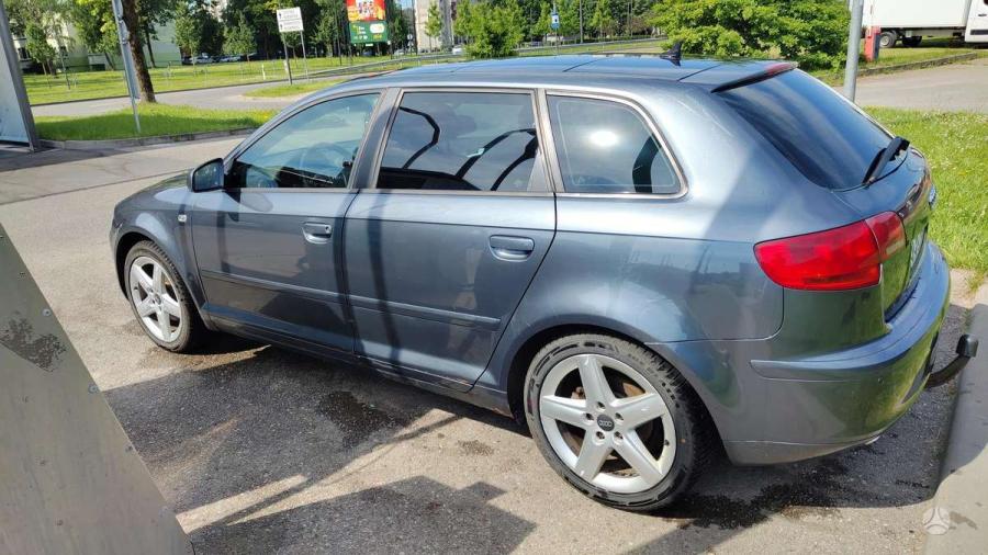 Pelēks Audi A3 2005 Kauņa, ar dzinēja tilpumu 1.97 L un nobraukumu 326 tūkst. km par 1750 €, foto 7 vietnē AUTOMOTO.COM.LV