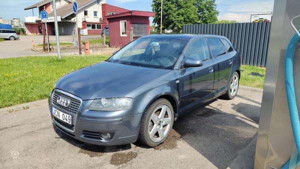 Pelēks Audi A3 2005 Kauņa, ar dzinēja tilpumu 1.97 L un nobraukumu 326 tūkst. km par 1750 €, foto 8 vietnē AUTOMOTO.COM.LV