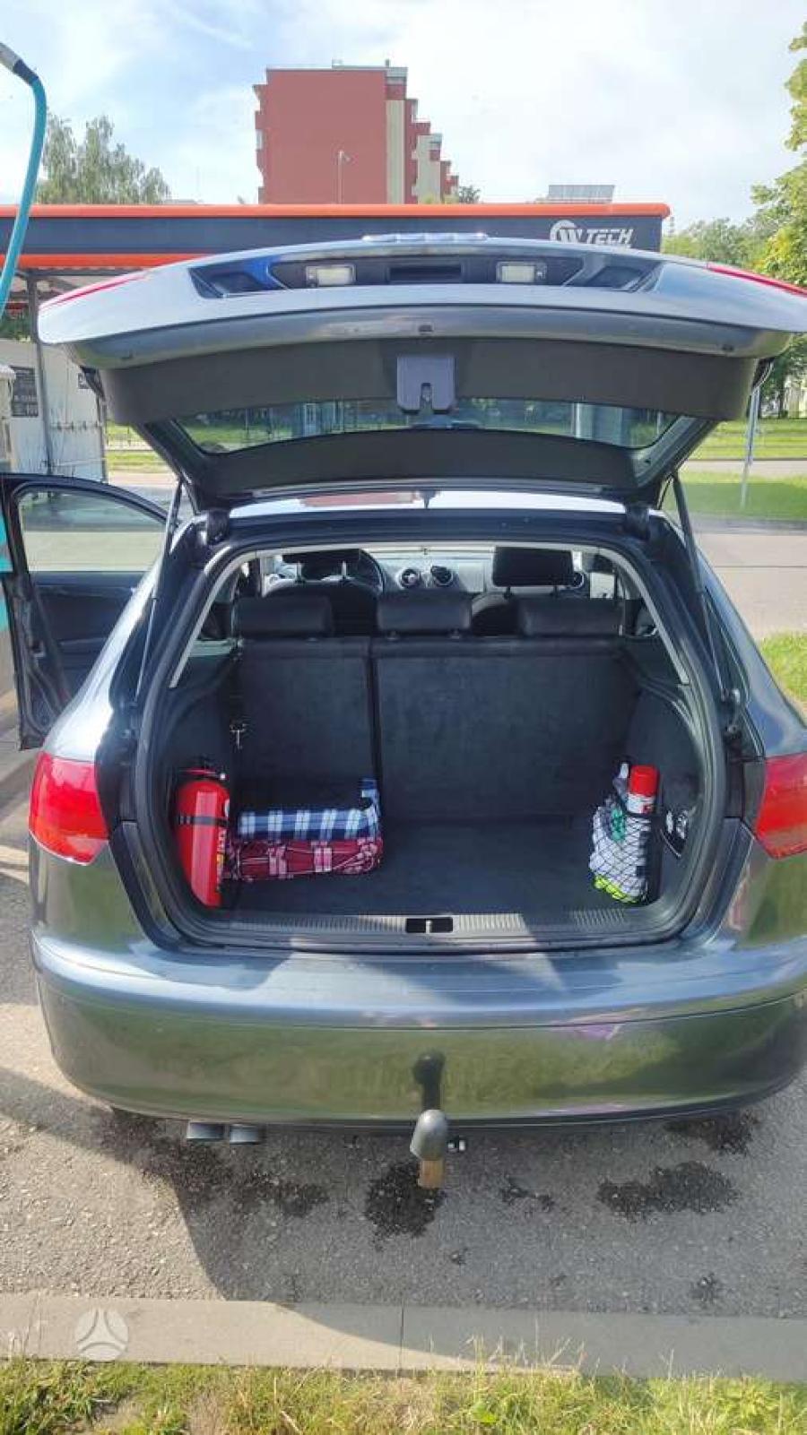 Pelēks Audi A3 2005 Kauņa, ar dzinēja tilpumu 1.97 L un nobraukumu 326 tūkst. km par 1750 €, foto 12 vietnē AUTOMOTO.COM.LV