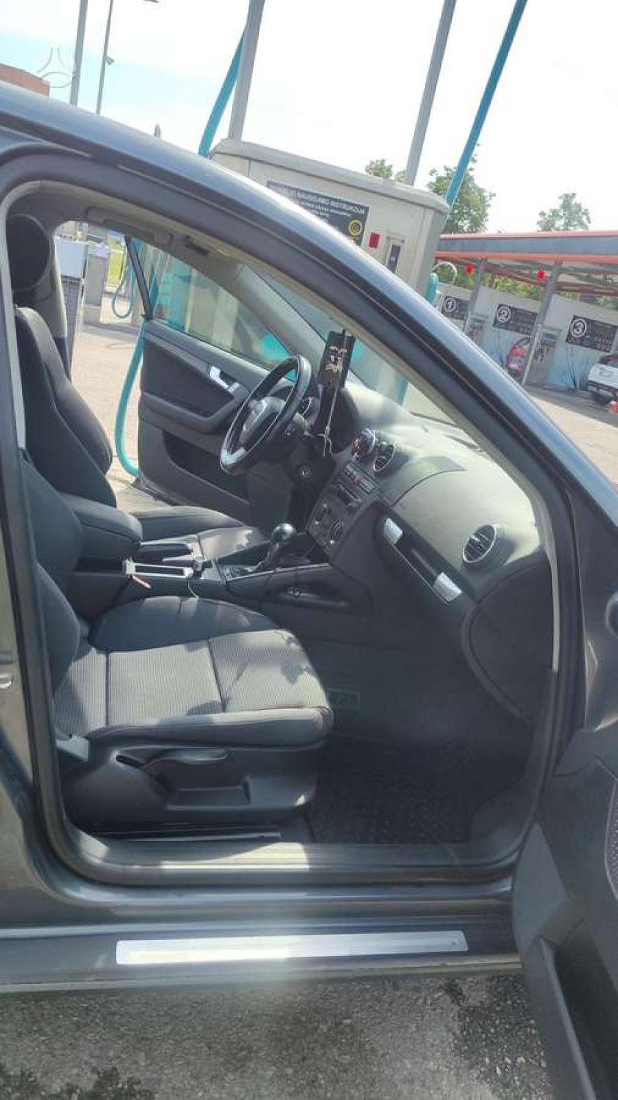 Pelēks Audi A3 2005 Kauņa, ar dzinēja tilpumu 1.97 L un nobraukumu 326 tūkst. km par 1750 €, foto 13 vietnē AUTOMOTO.COM.LV