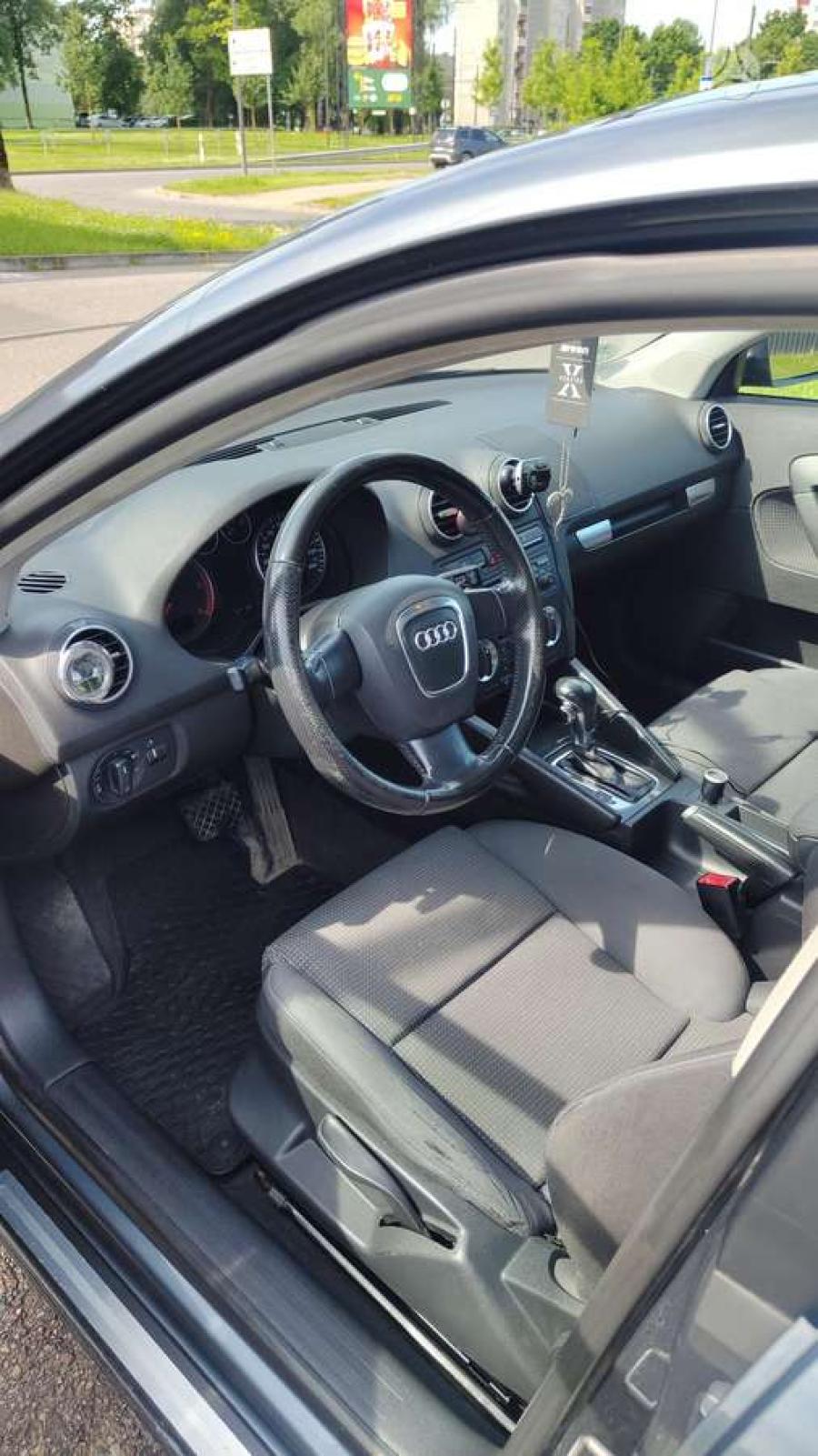 Pelēks Audi A3 2005 Kauņa, ar dzinēja tilpumu 1.97 L un nobraukumu 326 tūkst. km par 1750 €, foto 15 vietnē AUTOMOTO.COM.LV