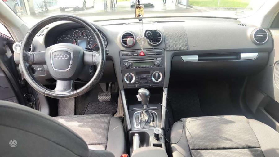 Pelēks Audi A3 2005 Kauņa, ar dzinēja tilpumu 1.97 L un nobraukumu 326 tūkst. km par 1750 €, foto 17 vietnē AUTOMOTO.COM.LV
