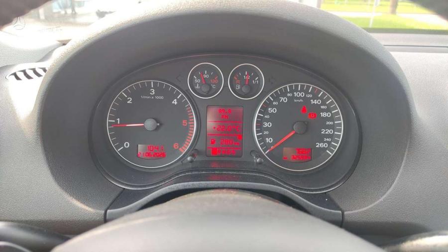 Pelēks Audi A3 2005 Kauņa, ar dzinēja tilpumu 1.97 L un nobraukumu 326 tūkst. km par 1750 €, foto 19 vietnē AUTOMOTO.COM.LV