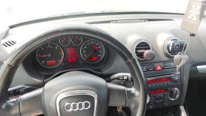 Pelēks Audi A3 2005 Kauņa, ar dzinēja tilpumu 1.97 L un nobraukumu 326 tūkst. km par 1750 €, foto 20 vietnē AUTOMOTO.COM.LV