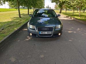 Grey Audi A3 2005 in Kalvarija, with an engine capacity of 1.98 L and mileage of 210 thousand km for 2300 €, photo  on AUTOMOTO.COM.LV