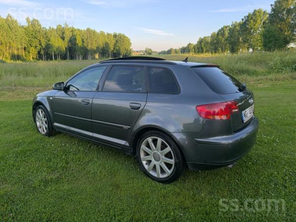 Pelēks Audi A3 2005 Valmiera, ar dzinēja tilpumu 2.00 L un nobraukumu 383 tūkst. km par 2300 €, foto 3 vietnē AUTOMOTO.COM.LV