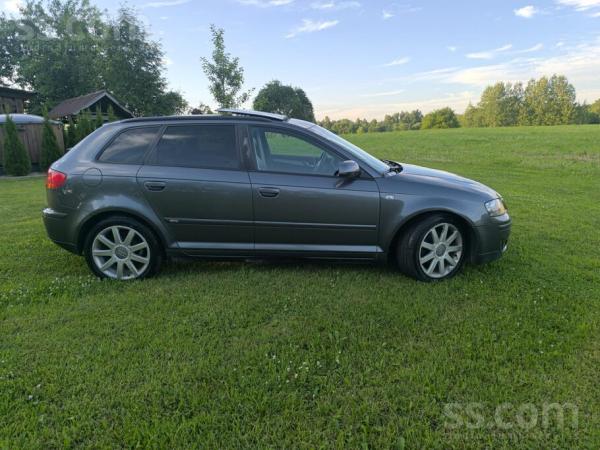 Pelēks Audi A3 2005 Valmiera, ar dzinēja tilpumu 2.00 L un nobraukumu 383 tūkst. km par 2300 €, foto 5 vietnē AUTOMOTO.COM.LV