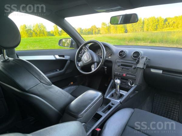 Pelēks Audi A3 2005 Valmiera, ar dzinēja tilpumu 2.00 L un nobraukumu 383 tūkst. km par 2300 €, foto 6 vietnē AUTOMOTO.COM.LV