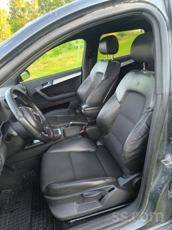 Pelēks Audi A3 2005 Valmiera, ar dzinēja tilpumu 2.00 L un nobraukumu 383 tūkst. km par 2300 €, foto 8 vietnē AUTOMOTO.COM.LV