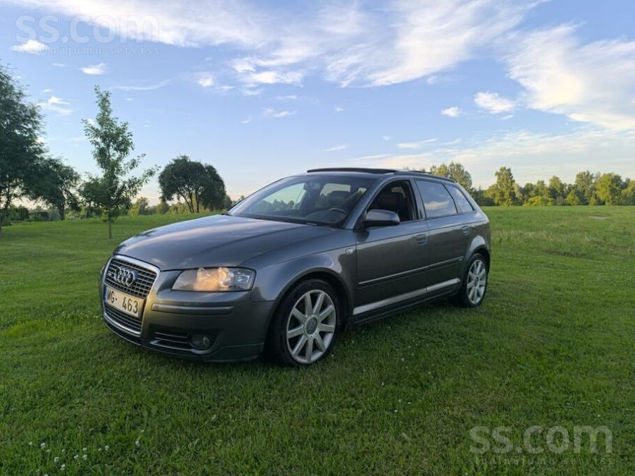 Pelēks Audi A3 2005 Valmiera, ar dzinēja tilpumu 2.00 L un nobraukumu 383 tūkst. km par 2300 €, foto 1 vietnē AUTOMOTO.COM.LV