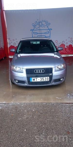 Grey Audi A3 2005 in Riga, with an engine capacity of 2.00 L and mileage of 199 thousand km for 900 €, photo  on AUTOMOTO.COM.LV