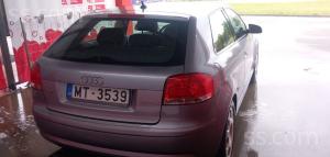 Grey Audi A3 2005 in Riga, with an engine capacity of 2.00 L and mileage of 199 thousand km for 900 €, photo 6 on AUTOMOTO.COM.LV