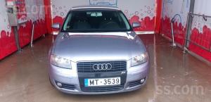 Grey Audi A3 2005 in Riga, with an engine capacity of 2.00 L and mileage of 199 thousand km for 900 €, photo 8 on AUTOMOTO.COM.LV