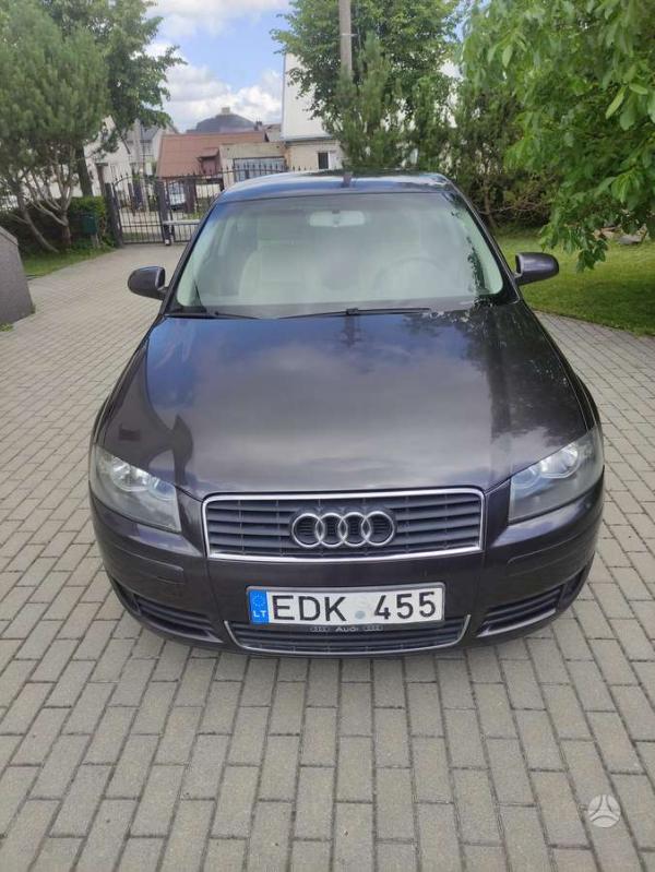 Pelēks Audi A3 2005 Gargždai, ar dzinēja tilpumu 1.90 L un nobraukumu 242 tūkst. km par 1200 €, foto 8 vietnē AUTOMOTO.COM.LV
