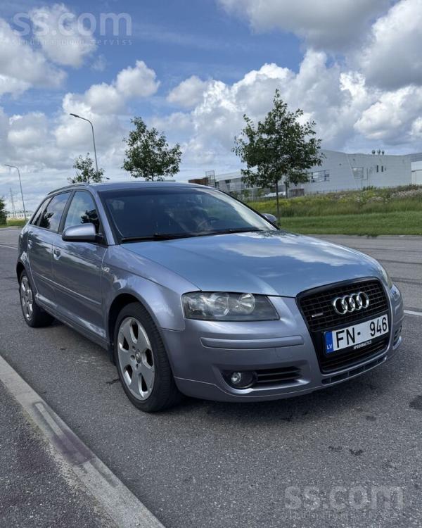 Pelēks Audi A3 2005 Rīga, ar dzinēja tilpumu 2.00 L un nobraukumu 264 tūkst. km par 2390 €, foto 1 vietnē AUTOMOTO.COM.LV