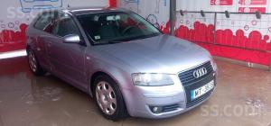 Grey Audi A3 2005 in Riga, with an engine capacity of 2.00 L and mileage of 199 thousand km for 800 €, photo 4 on AUTOMOTO.COM.LV