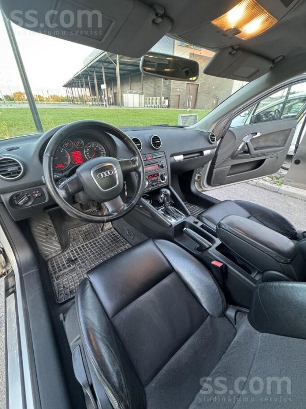 Pelēks Audi A3 2005 Liepāja, ar dzinēja tilpumu 2.00 L un nobraukumu 410 tūkst. km par 3000 €, foto 8 vietnē AUTOMOTO.COM.LV