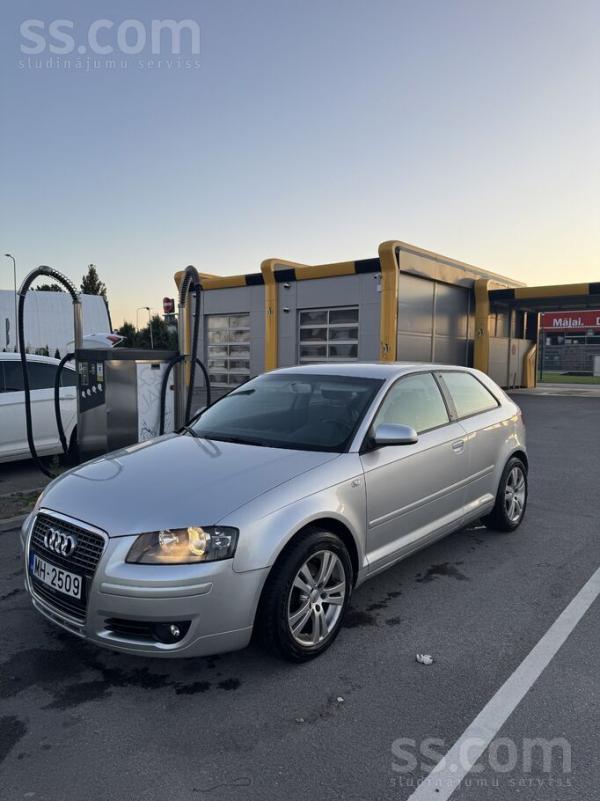 Grey Audi A3 2005 in Liepaja, with an engine capacity of 2.00 L and mileage of 410 thousand km for 3000 €, photo 1 on AUTOMOTO.COM.LV