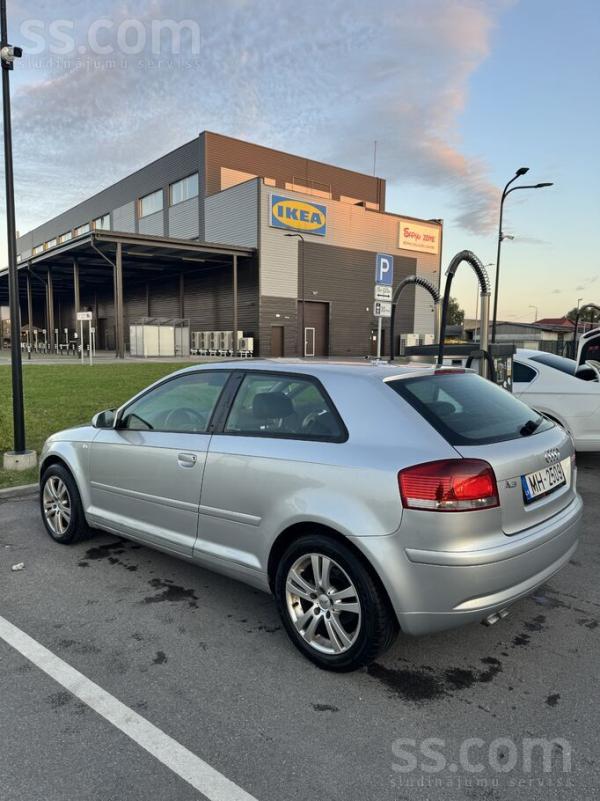 Grey Audi A3 2005 in Liepaja, with an engine capacity of 2.00 L and mileage of 410 thousand km for 3000 €, photo 2 on AUTOMOTO.COM.LV