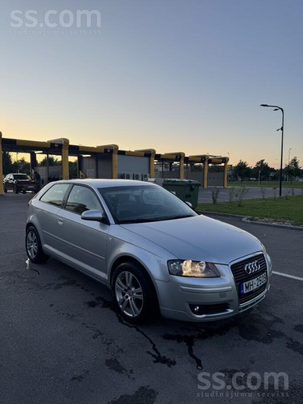 Grey Audi A3 2005 in Liepaja, with an engine capacity of 2.00 L and mileage of 410 thousand km for 3000 €, photo 5 on AUTOMOTO.COM.LV