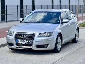 Pelēks Audi A3 2005 Viļņa, ar dzinēja tilpumu 1.97 L un nobraukumu 228 tūkst. km par 1650 €, foto  vietnē AUTOMOTO.COM.LV