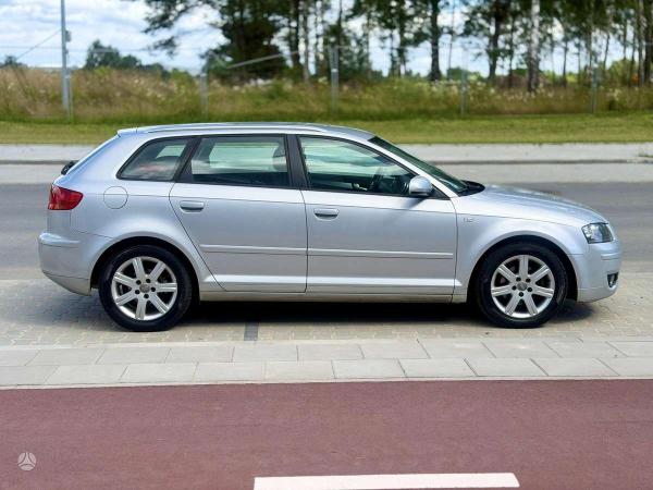 Pelēks Audi A3 2005 Viļņa, ar dzinēja tilpumu 1.97 L un nobraukumu 228 tūkst. km par 1650 €, foto 5 vietnē AUTOMOTO.COM.LV