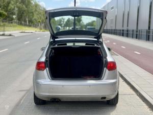 Pelēks Audi A3 2005 Viļņa, ar dzinēja tilpumu 1.97 L un nobraukumu 228 tūkst. km par 1650 €, foto 23 vietnē AUTOMOTO.COM.LV