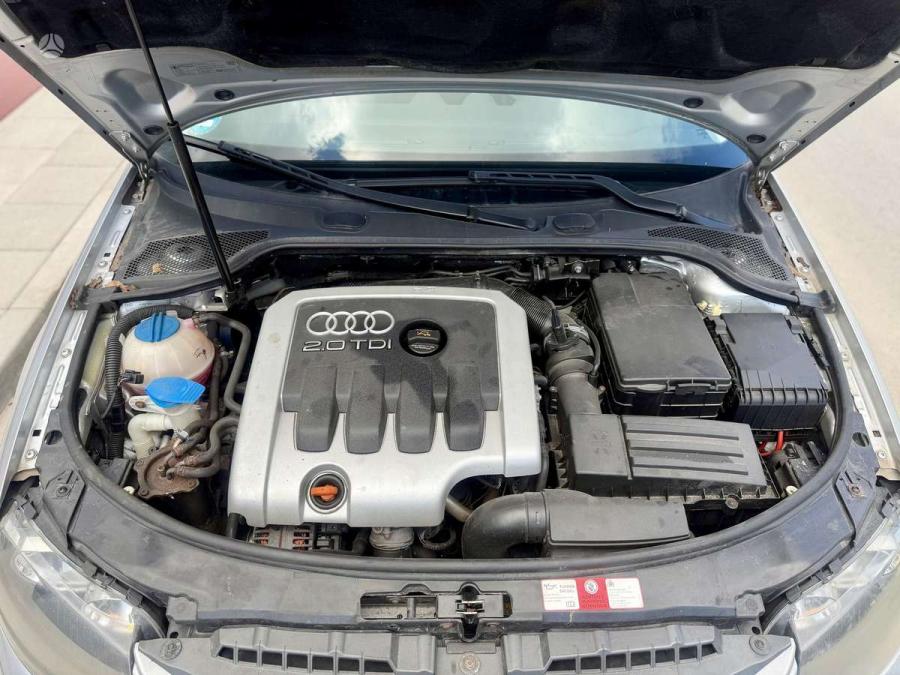 Pelēks Audi A3 2005 Viļņa, ar dzinēja tilpumu 1.97 L un nobraukumu 228 tūkst. km par 1650 €, foto 25 vietnē AUTOMOTO.COM.LV